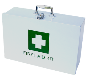 FIRST AID KIT - REGULATION 7 FACTORY KIT - METAL BOX - Summit Surgical