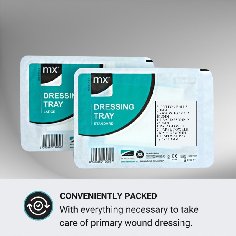 Standard Dressing Tray - Summit Surgical